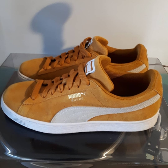 Puma Shoes | Puma Classic Suede Xxi In Honey Mustard Mens Size 9 | Poshmark